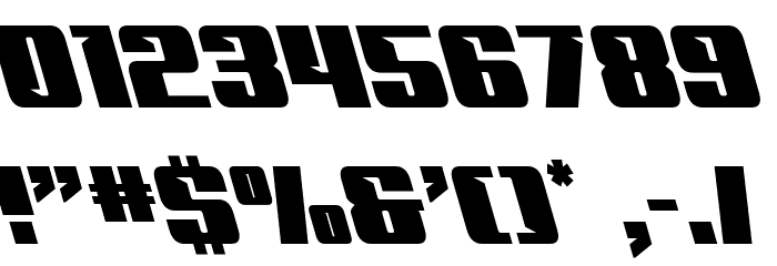'89 Speed Affair Leftalic Font - FFonts.net