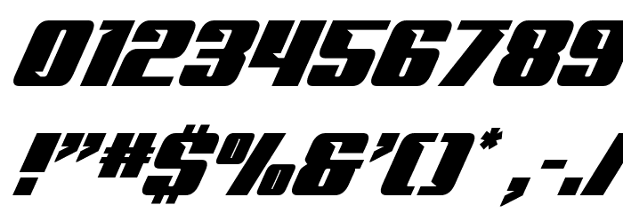 '89 Speed Affair Ultra Italic Font - FFonts.net