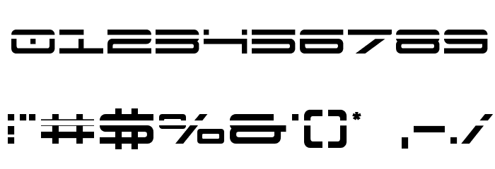 911 Porscha Laser Font - FFonts.net