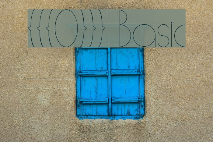 [[[O]]] Basic Font - FFonts.net