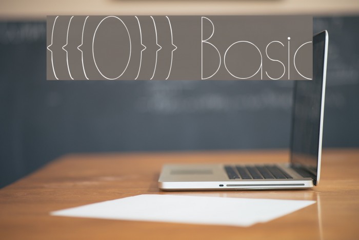 [[[O]]] Basic Font - FFonts.net