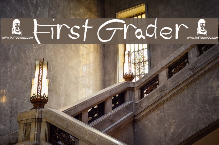 [First Grader] Font - FFonts.net
