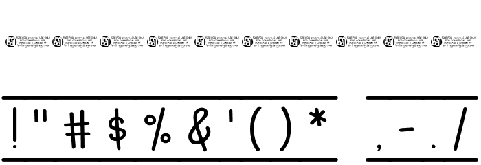 [Pencilized] Font - FFonts.net