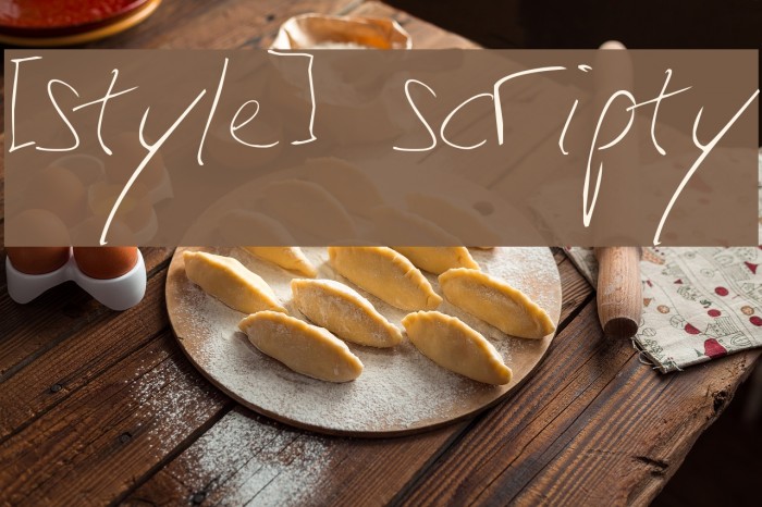 [style] scripty Font - FFonts.net