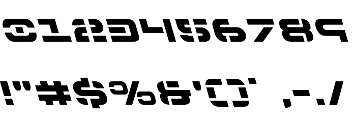 7th Service Leftalic Font - FFonts.net