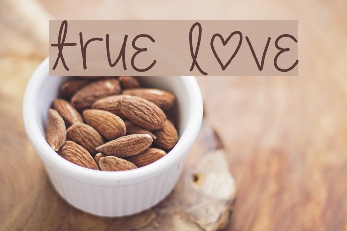 [true love] Font - FFonts.net