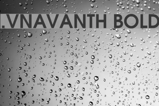 .VnAvantH Bold Font | Free Download (TTF/OTF) | FFonts.net