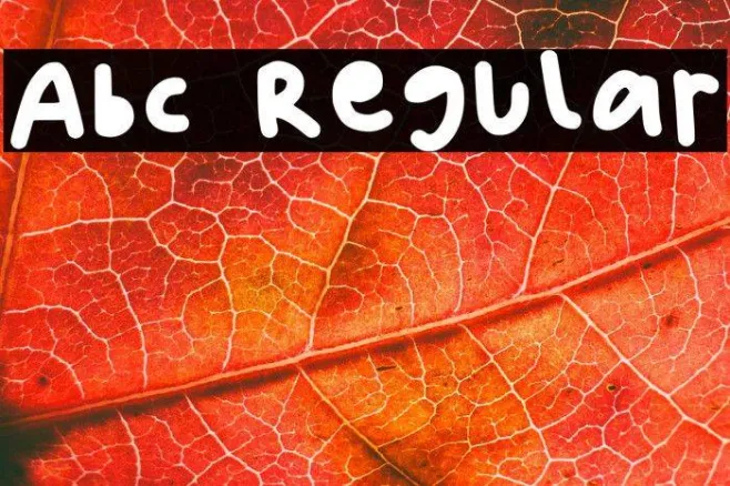Abc Regular Font | Free Download (TTF/OTF) | FFonts.net
