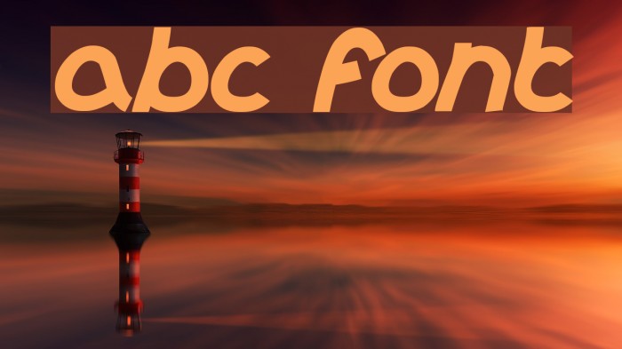 abc Font - FFonts.net