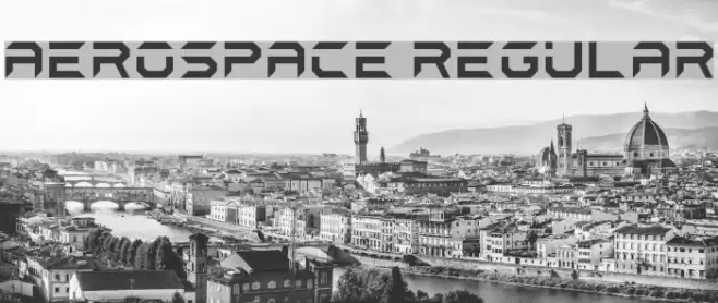 Aerospace Regular Font | Free Download (TTF/OTF) | FFonts.ne