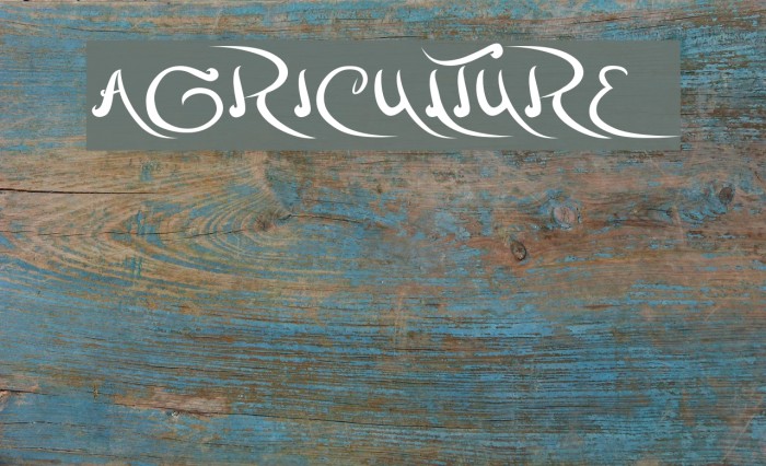 agriculture Font - FFonts.net