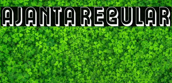 Ajanta Regular Font | Free Download (TTF/OTF) | FFonts.net