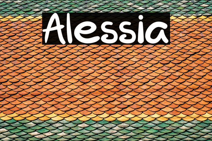 Alessia Font - FFonts.net