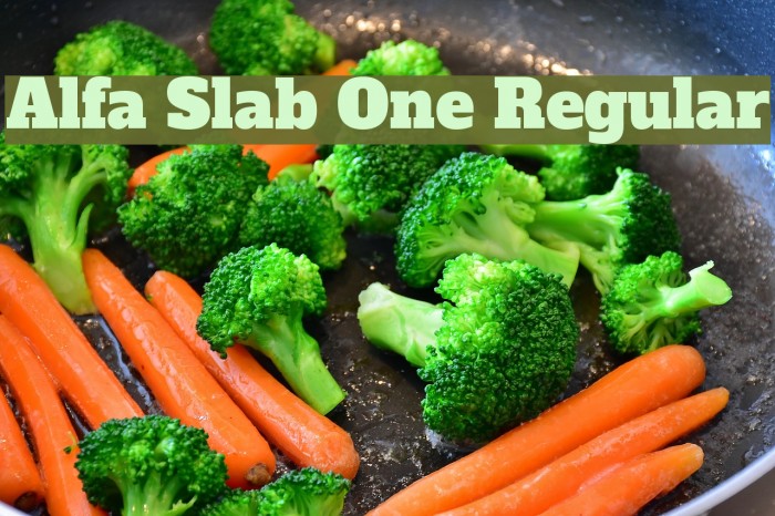 Alfa Slab One Regular Font - FFonts.net