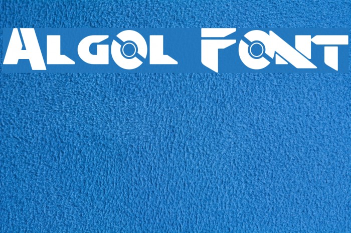 Algol Font - FFonts.net