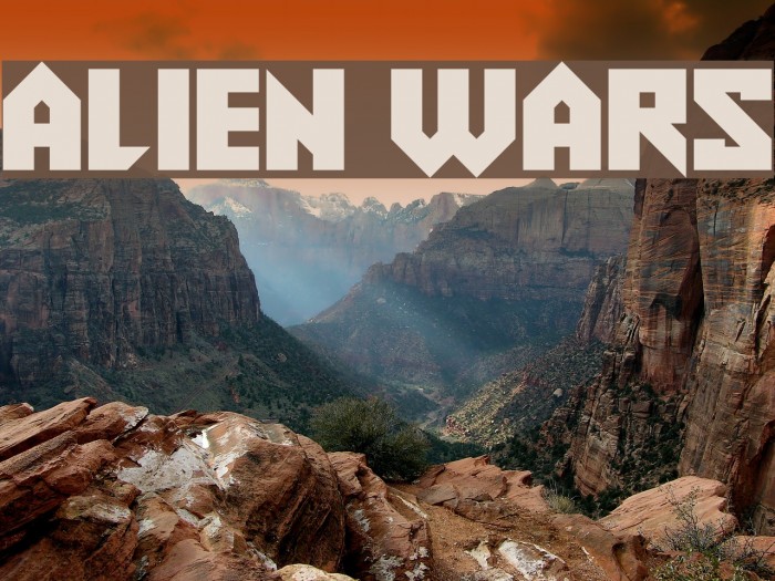 Alien Wars Font - FFonts.net