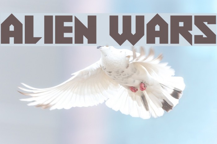 Alien Wars Font - FFonts.net