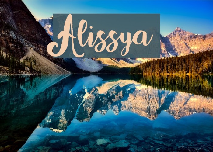 Alissya Font - FFonts.net