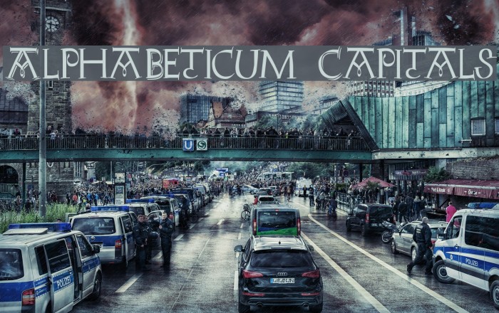 AlphaBeticum Capitals Font - FFonts.net
