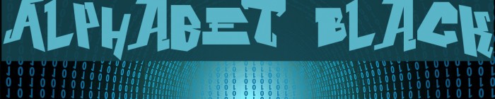 Alphabet Black Font - FFonts.net