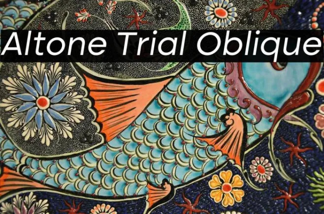 Altone Trial Oblique Font | Free Download (TTF/OTF) | FFonts.net