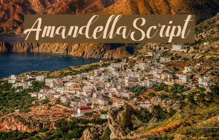 AmandellaScript Font - FFonts.net