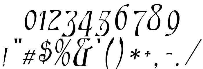 Ambrosia SlopedSmallCaps Font - FFonts.net