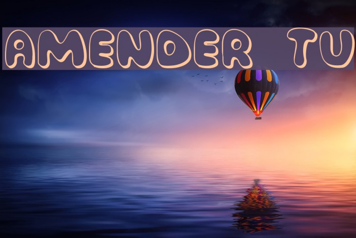 Amender Tu Font - FFonts.net