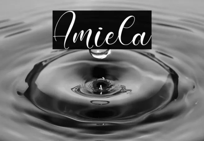 Amiela Font | Free Download (TTF/OTF) | FFonts.net