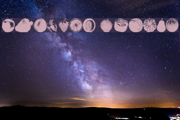 An Apple A Day Fruit Font Font - FFonts.net