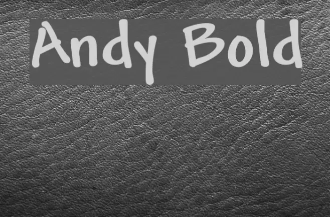 Andy Bold Font | Free Download (TTF/OTF) | FFonts.net