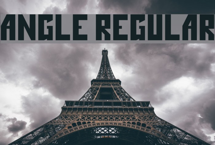 Angle Regular Font - FFonts.net