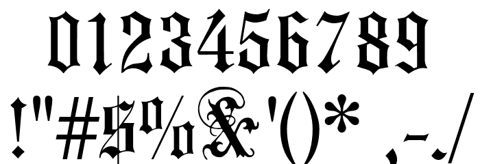 Anglican Text UNZ1L Font - FFonts.net
