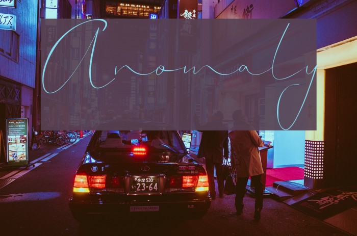 Anomaly Font - FFonts.net