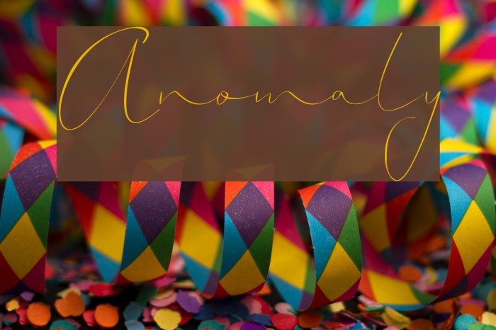 Anomaly Font - FFonts.net