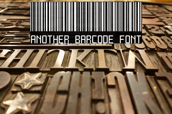 Another barcode font Font - FFonts.net