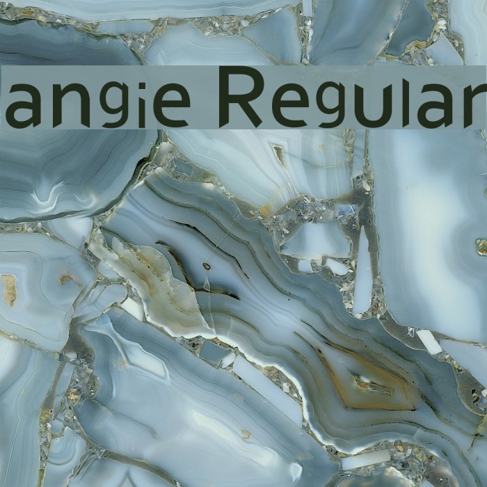 angie Regular Fuente - FFonts.net