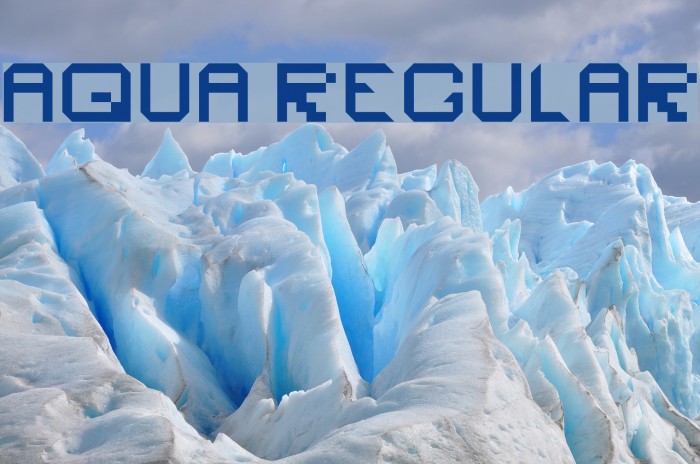 Aqua Regular Font - FFonts.net