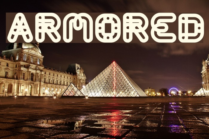 ARMORED Font - FFonts.net