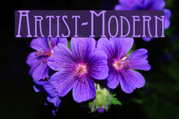 Artist-Modern Font - FFonts.net