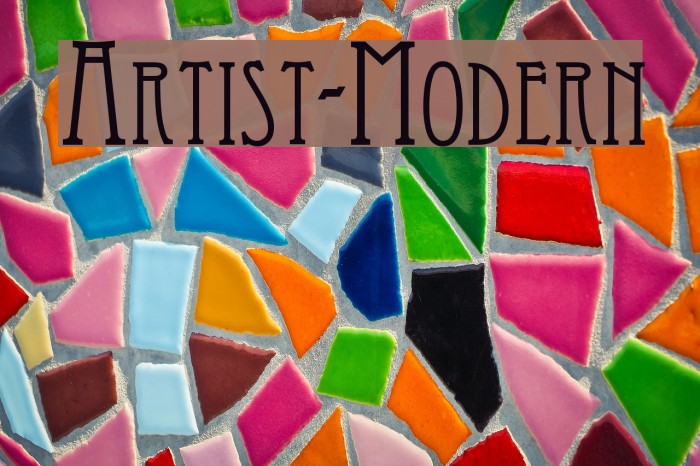 Artist-Modern Font - FFonts.net