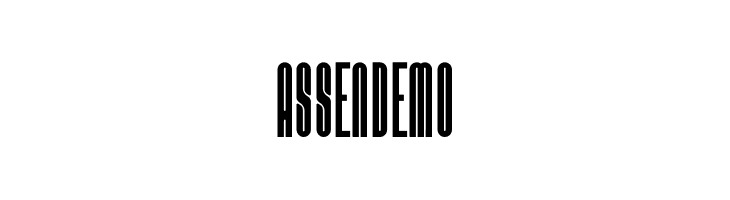 Assen Demo Font
