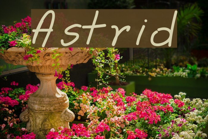 Astrid Font - FFonts.net