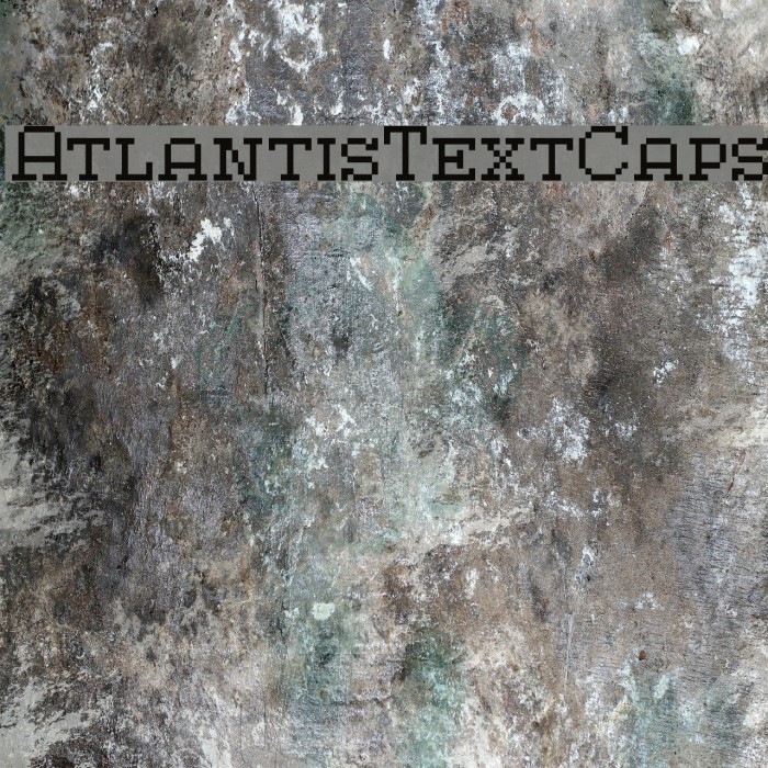 AtlantisTextCaps Font - FFonts.net