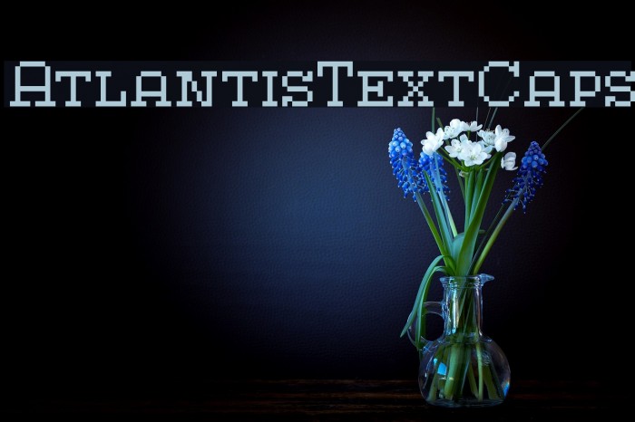 AtlantisTextCaps Font - FFonts.net