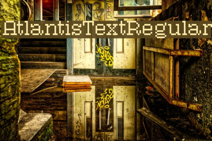 AtlantisTextRegular Font - FFonts.net