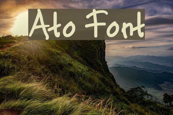 Ato Font - FFonts.net