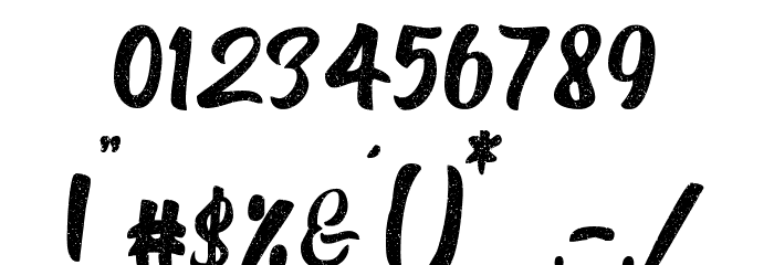 Authentic Script Rough Regular Font - FFonts.net