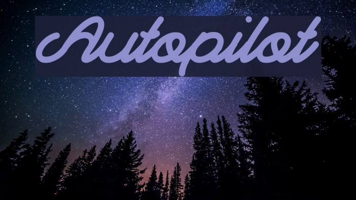Autopilot Font - FFonts.net