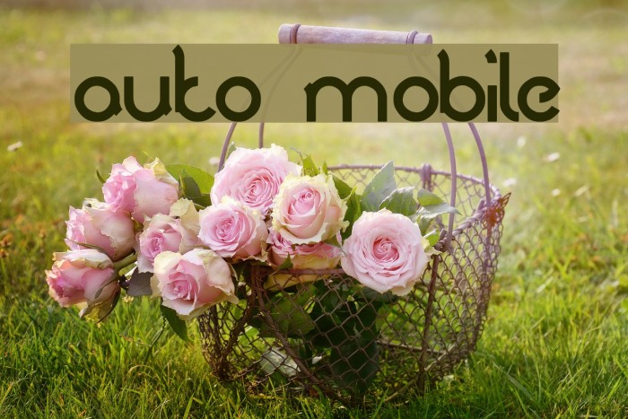 auto mobile Font - FFonts.net